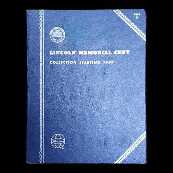 EUA Album Lincoln Head Cent Collecton 1959 Album In