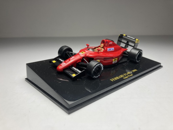 Ferrari F1-90 1990 Alain Prost Vermelho Escala 1/43 min