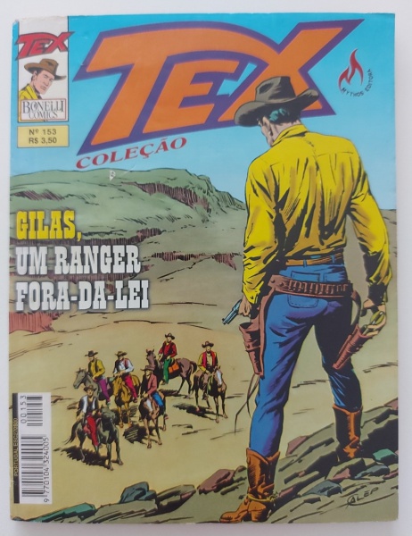 Revista em Quadrinhos, Gibi Tex Coleção, Gilas um range