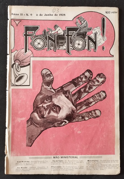 REVISTA - Fon-Fon, anno II, nº 3, 25 de abril de 1908,