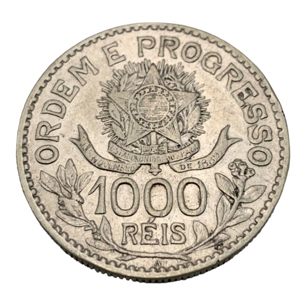 1000 Réis 1913 - Estrelas Soltas - Catálogo Amato/Irle