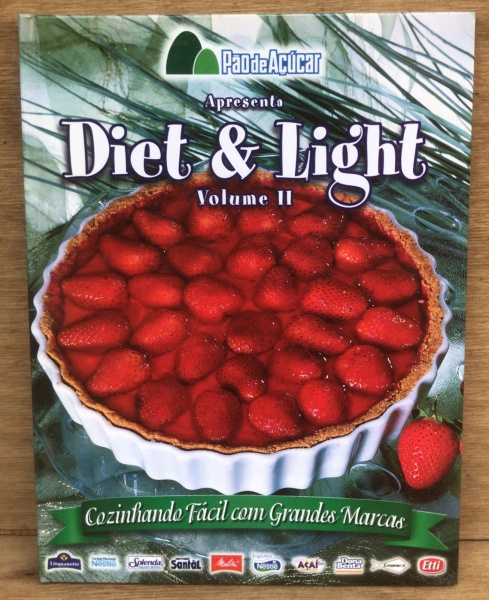 LIVRO - Diet e Light Vol.2 - 2000 - capa dura - ilustra