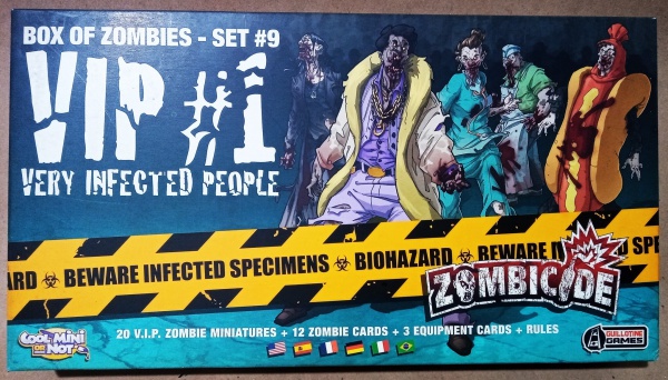 JOGO BOX OF ZOMBIES SET -9 VIP #1 VERY INFECTED PEOPLE