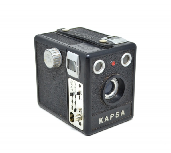 Câmera fotográfica Kapsa - Embaquelite na cor preta, mi