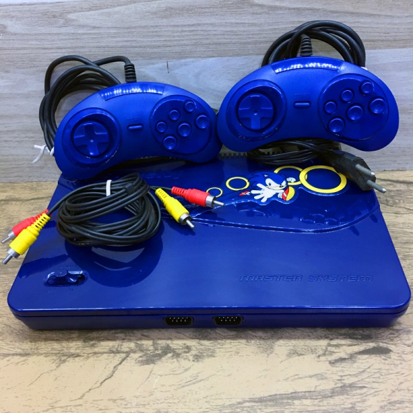 Console Sega Master System Evolution Tectoy com 2 controles e cabo AV ...