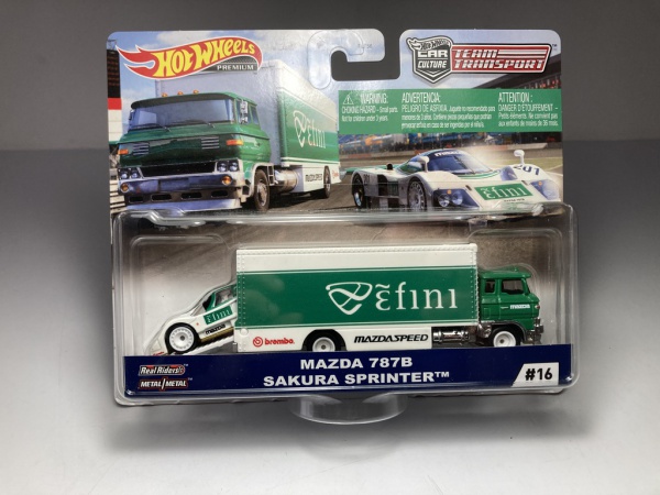 Mazda 787B - Sakura Sprinter - Hot Wheels Team Transpor