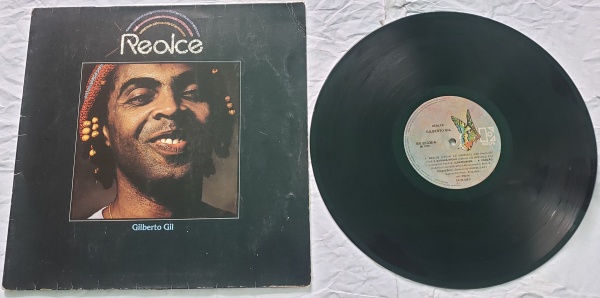 DISCO DE VINIL LP 12 : REALCE , GILBERTO GIL , SELO EL