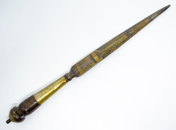 Adaga punhal estilo marroquino em bronze com detalhes e