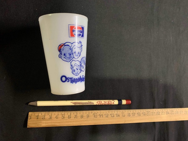 COPO PEPSI OS TRAPALHÕES E LAPIS PEPSI COLA