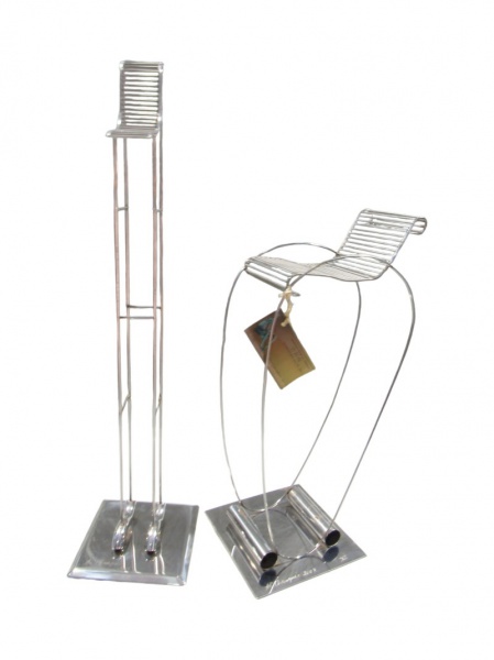 AS. CHANQUES, 2008, Duas grandes esculturas confecciona