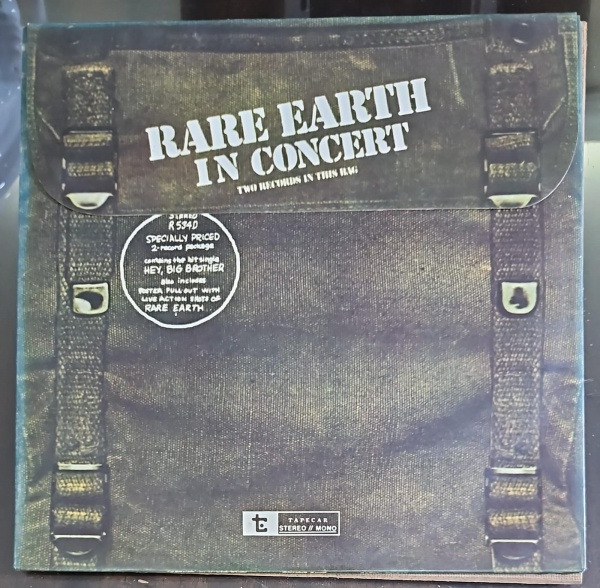 DISCO DUPLO! Rare Earth- Rare Earth In Concert; 1971; M