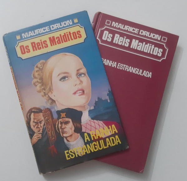 LIVRO - Os Reis Malditos: A Rainha Estrangulada - com a