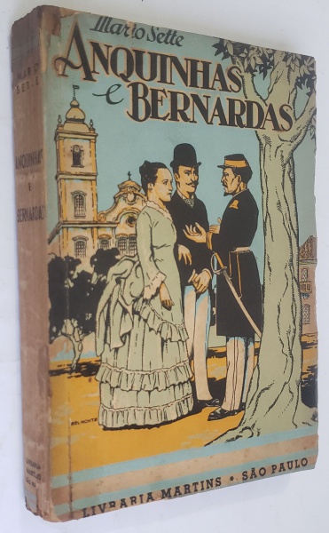 ANQUINHAS E BERNARDAS, de Mario Sette, Capa de Belmonte