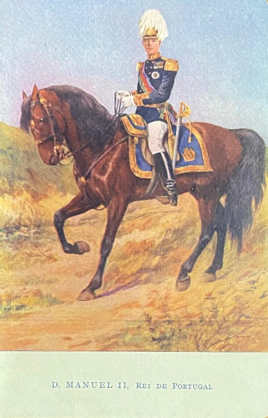 Colecionismo - Postal. "D. Manuel II, Rei de Portug