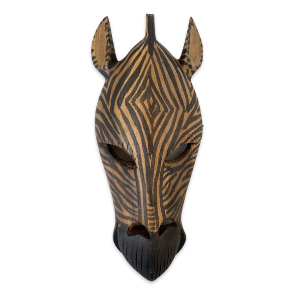 Mascara De Cabeca De Zebra