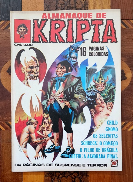 ALMANAQUE DE KRIPTA NR 1 EBAL - JUNHO DE 1977 - 82 pg