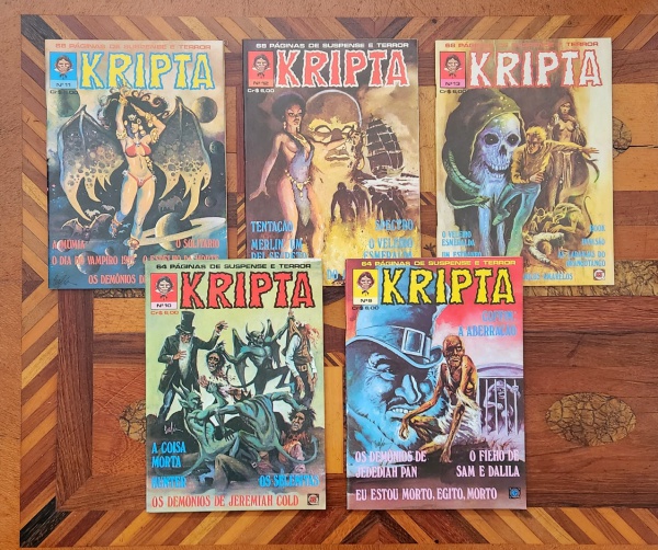 ALMANAQUE DE KRIPTA NR 1 EBAL - JUNHO DE 1977 - 82 pg