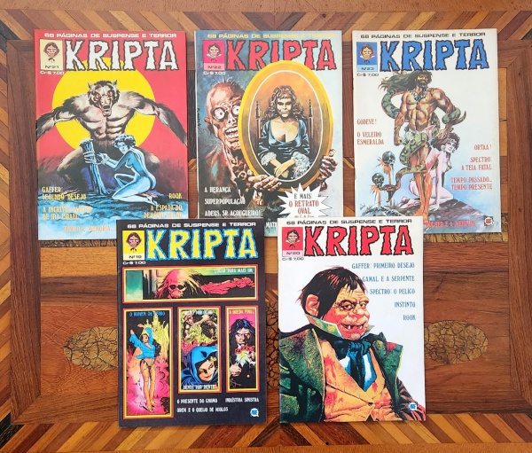 ALMANAQUE DE KRIPTA NR 1 EBAL - JUNHO DE 1977 - 82 pg