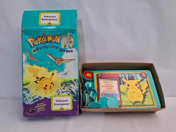 Pokémon Jr Adventure game - item incompleto