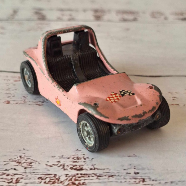 CARRINHO MINIATURA DE FERRO SOLIDO BROSOL BUGGY DRACO E