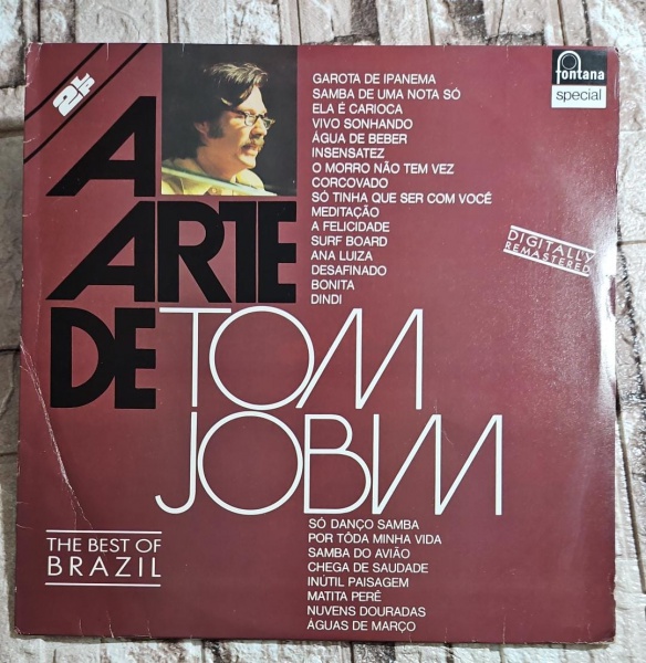 Tom Jobim- A Arte De Tom Jobim; 1988; Fontana- 836 253-