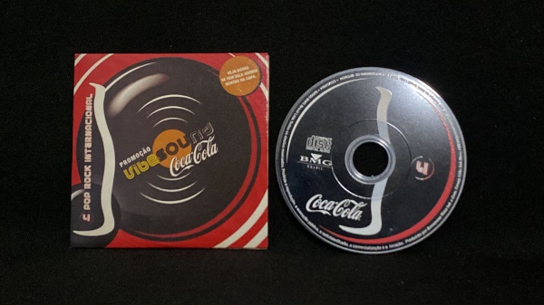 COCA COLA MINI CD VIBE POP ROCK INTERNACIONAL