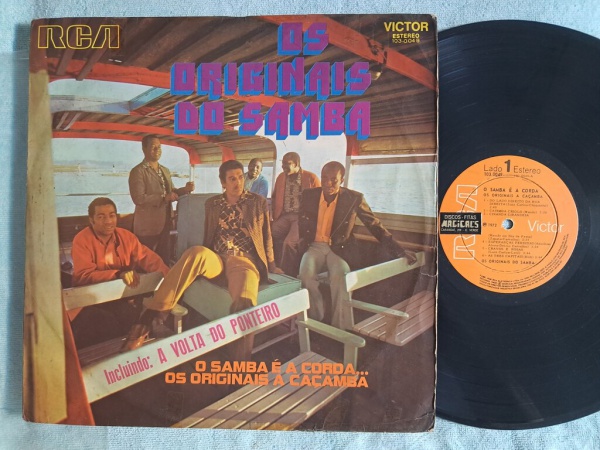 LP OS ORIGINAIS DO SAMBA - O SAMBA É A CORDA // CAPA CO