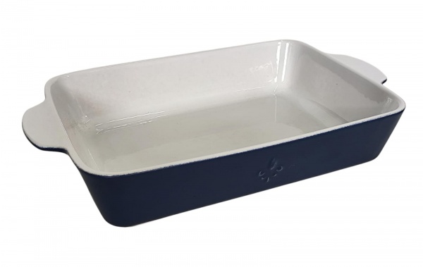 FONTIGNAC - Travessa em porcelana - 06x37x22 cm.