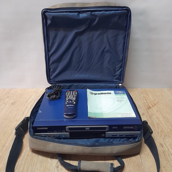 Aparelho DVDOKÊ GRADIENTE - KARAOKÊ / DVD / VCD / CD PL