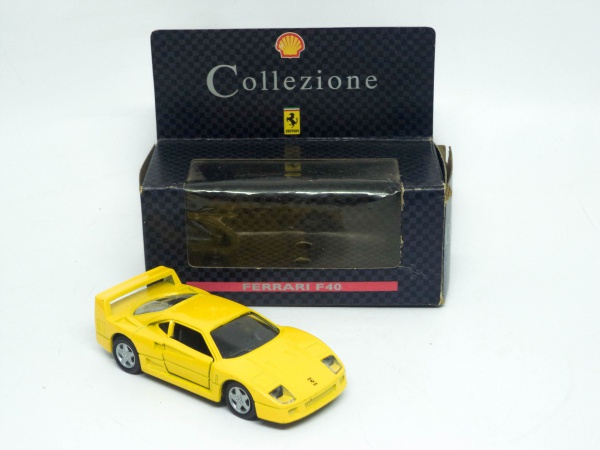 Miniatura Ferrari F40 escala 1:36 - Shell Collezione