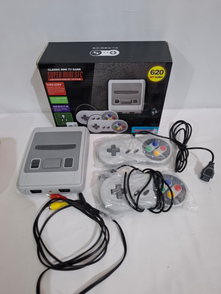 Vídeo Game Portátil Super Mini SFC Bivolt 620 Jogos 2