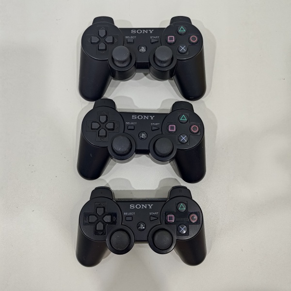 Lote com 3 Controles Play Station , Marca Sony, Modelo