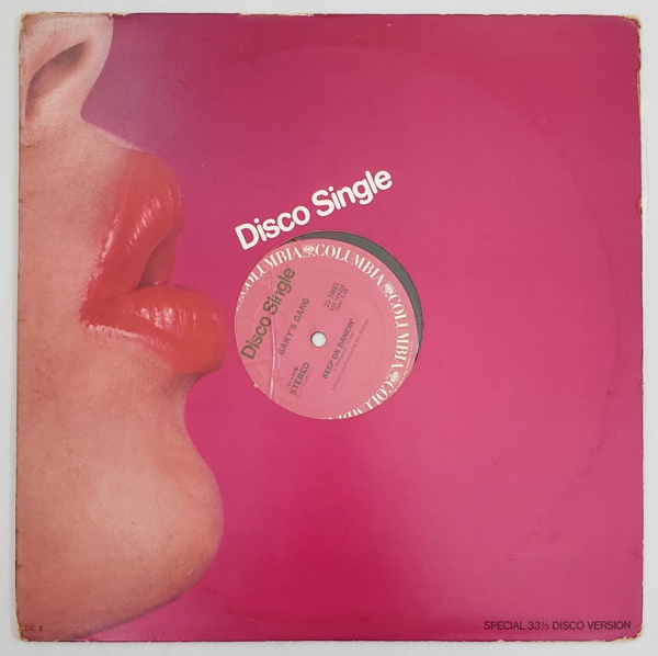 Disco de Vinil.Gary`s Gang: Disco Single.1978.Importado