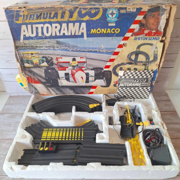 BRINQUEDO ANTIGO DA ESTRELA AUTORAMA FORMULA TYCO AYRTO