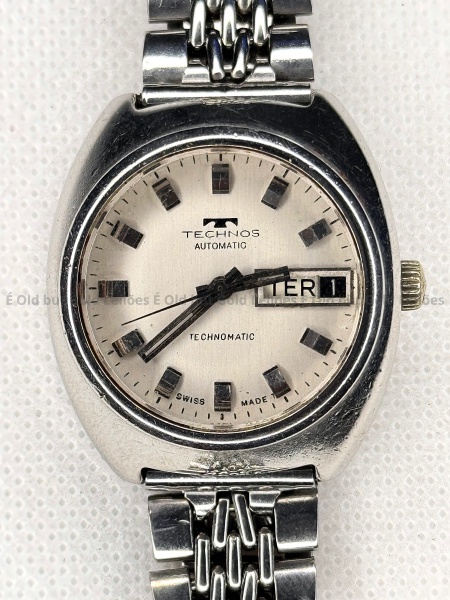 Technos - Relógio Technomatic Automatic, Funcionando, 3