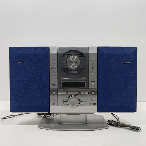 Micro Systen Fisher, CD Portátil AM/FM e Rádio Stereo,