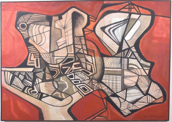 ANGELO CANNONE - Paisagem campestre com pastor e cabras