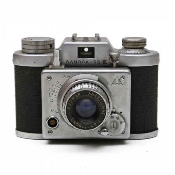 Câmera fotográfica SAMOCA 35 III, fabricação japonesa,