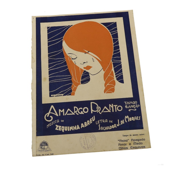 Partitura: "Amargo Pranto" - Tango Canção de ZE